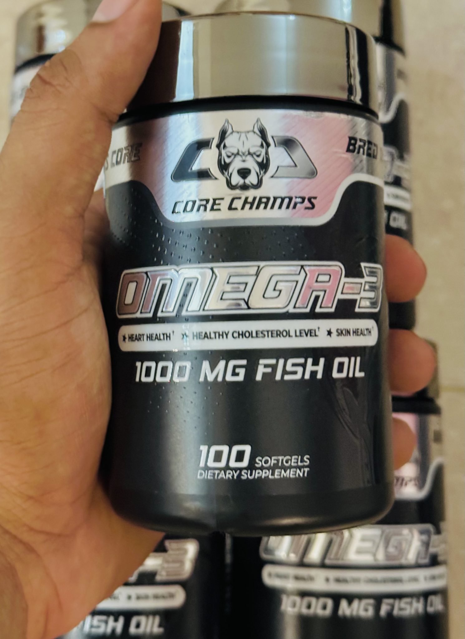 CORE CHAMPS OMEGA-3 FISH OIL | Arcane Supplements